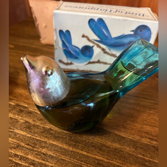 Avon | Accents | Vintage Avon Bird Of Happiness Perfume Bottle Bluebird ...